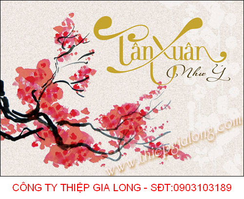 Thiệp Tết và mùa xuân – sự gắn kết và đoàn tụ